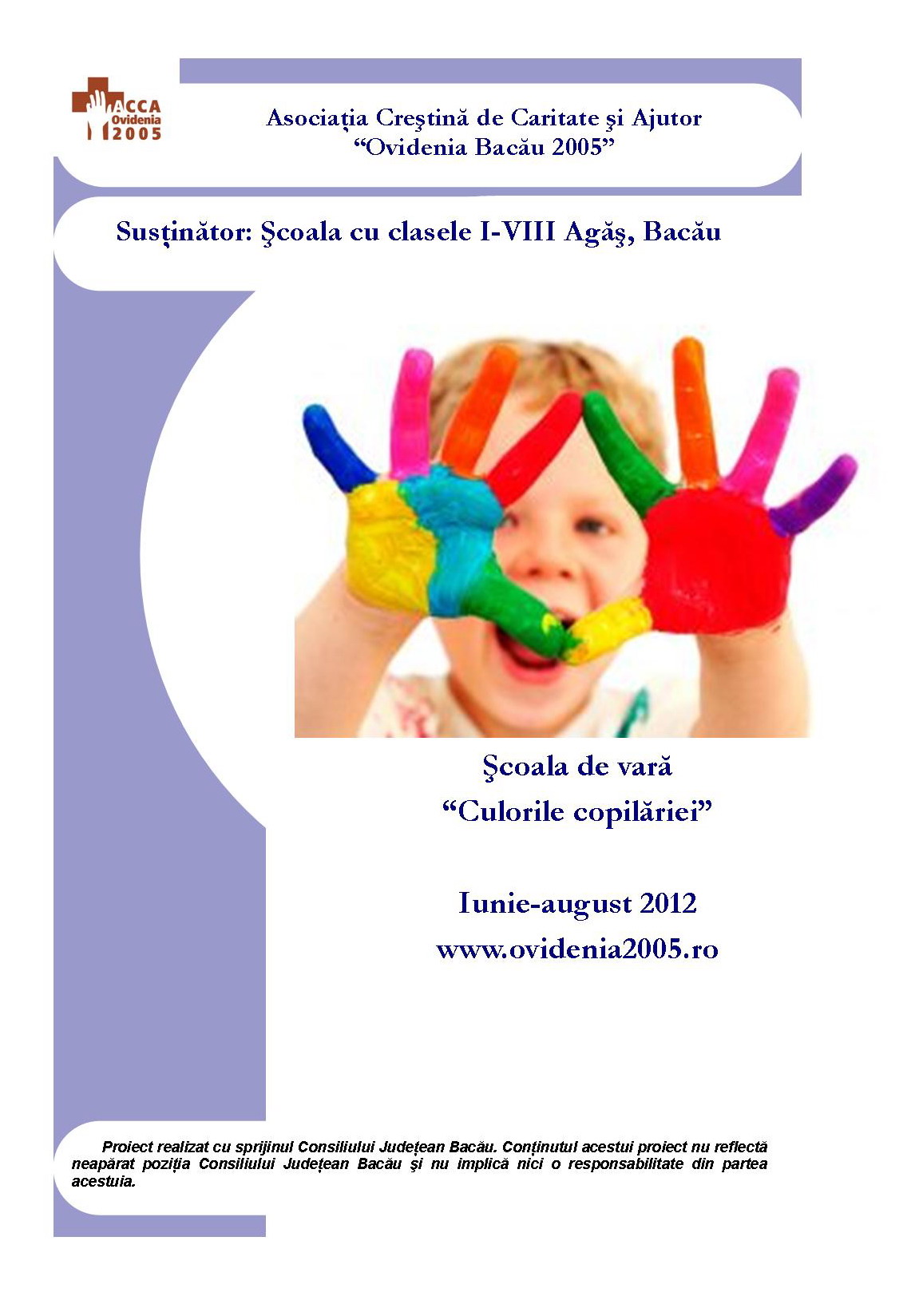 Proiect pentru incluziunea socială a copiilor din mediul rural ce au ...